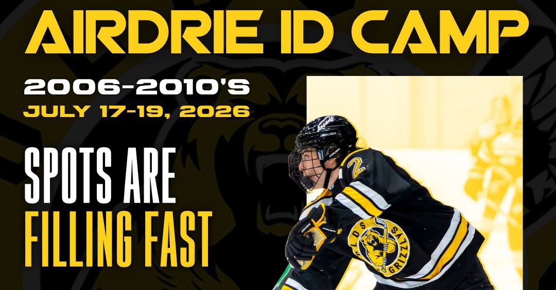 Airdrie ID Camp – Limited Spots Remaining | Olds Grizzlys
